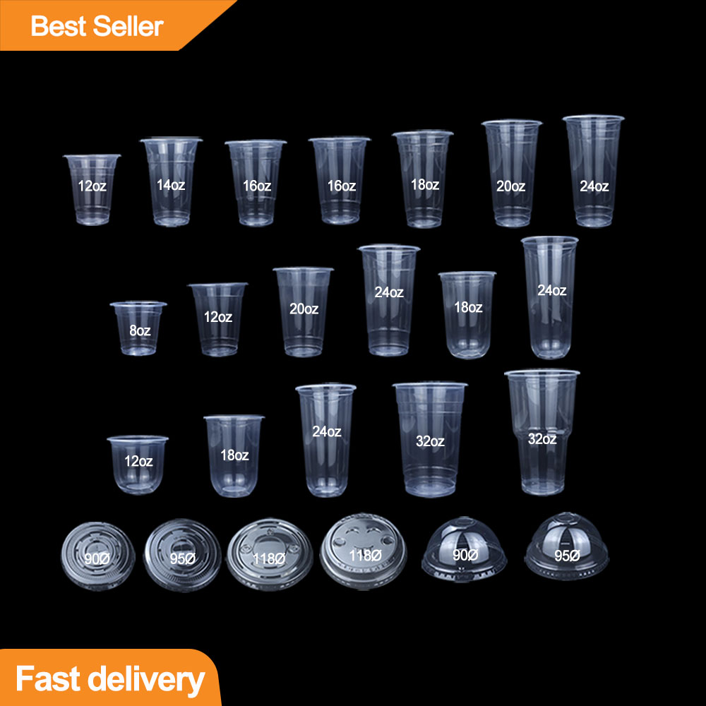 Disposable PP Drink Plastic Cups With Lids - YiQiang Plastic