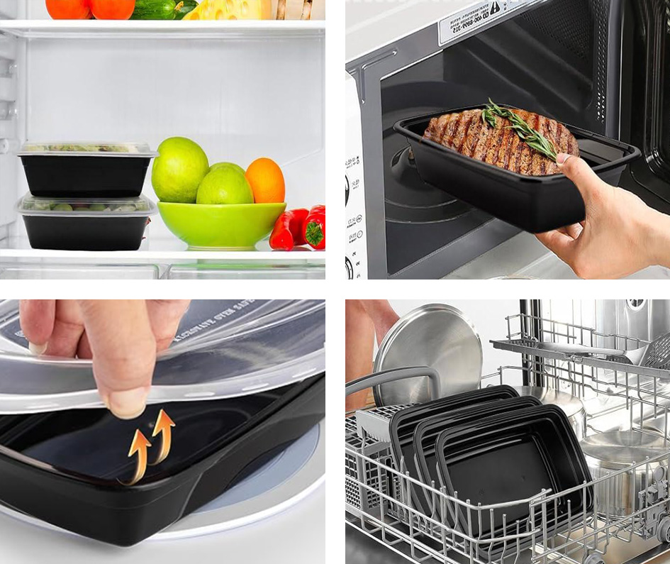 A-32oz Disposable Meal Prep Container - YiQiang Plastic